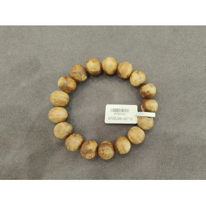 Quality Adjustable Oud Wood Bead Bracelet For Sustainable Fashion Enthusiasts for sale