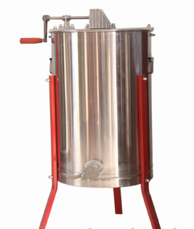 Quality 3 Frame Manual Stainless Steel Honey Extractor for Beekeeping and Honey Processing for sale