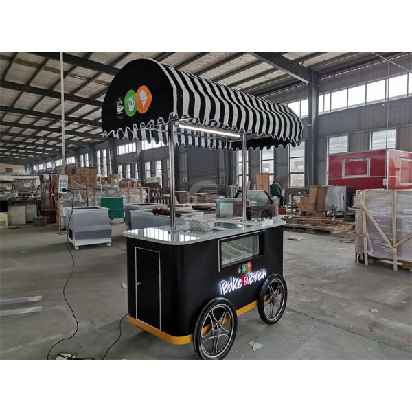 Quality Multi-Function Coffee Carts Food Carts Mobile Food Cart for Ice Cream for sale