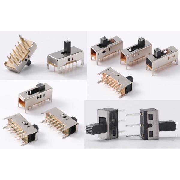 Quality 3 Pin SMD DIP Panel PCB Momentary Tactile Tact Push Button Switch for sale