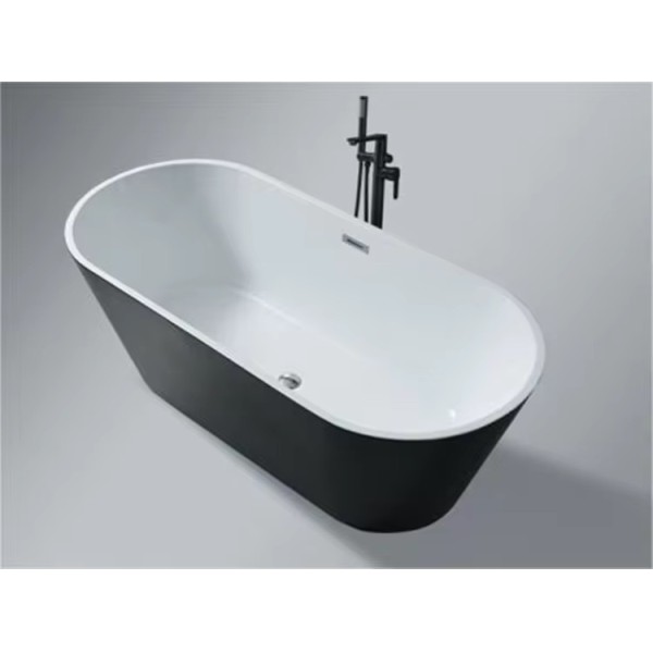 Quality Acrylic Free Standing Bathtubs with Seamless Bonding and Anti Slip Treatment for Hotels Homes and Beauty Salons for sale