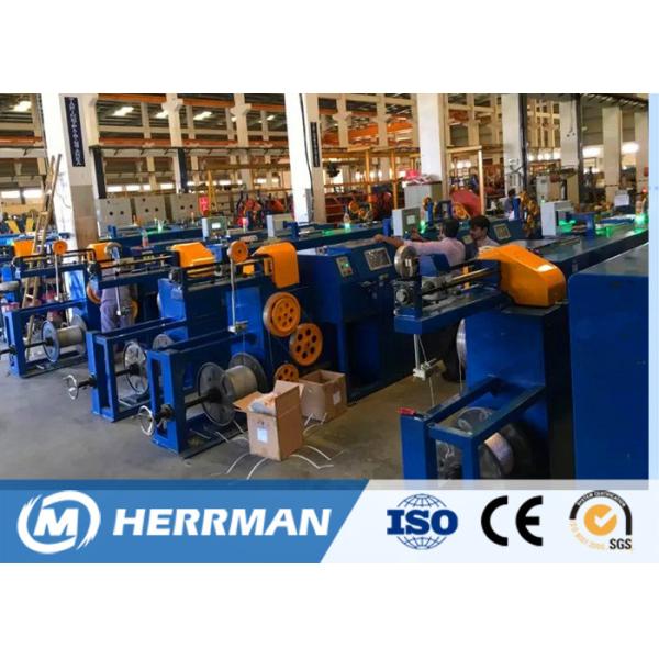 Quality High Speed Horizontal Wire Taping Machine , Fire Resistance Cable Making Machine for sale