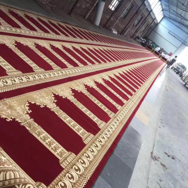 Quality Modern Style Mosque Carpet Roll in 4m Width from Pakistan with Design for sale