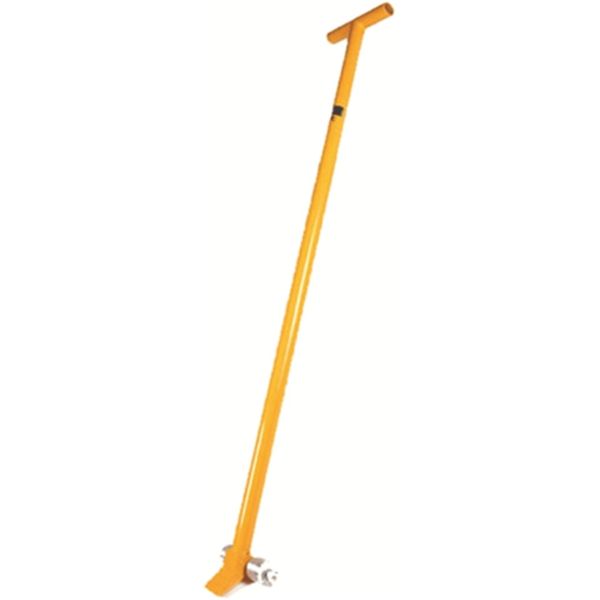 Quality Yellow 1500kg Roller Pinch Bar Metal Fab Products Roller Crowbar for sale