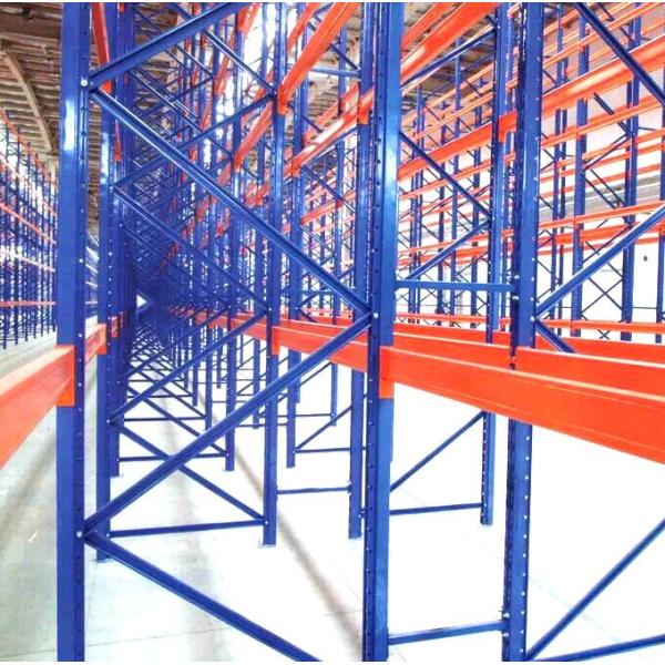 Quality Q355B Steel Selective Pallet Racking Shelving Storage System Heavy Duty For Cold for sale