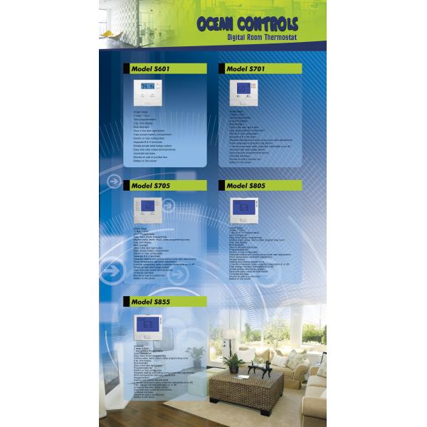 Quality Air Conditioning 7 Day Programmable Thermostat For Combi Boiler  for sale
