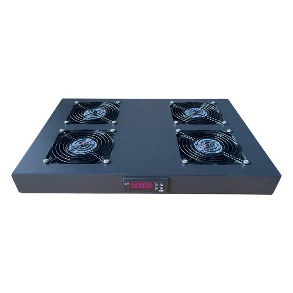 Quality Rack Mounted 2 Cooling Fan 4 Fan Unit Network Cabinet for sale