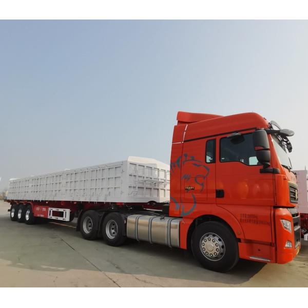 Quality Versatile Semi Trailer Heavy Duty Grade Not Self Dumping Versatile Cargo Truck for sale