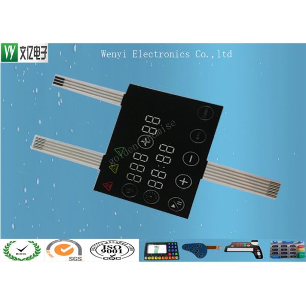 Quality Light Transparent Capacitive Membrane Switch / Capacitive Touch Sensor Switch for sale