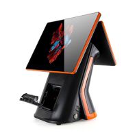 Quality CE PCAP Touch Android POS System 1920*1080P 15.6 Inch 11.6 Inch Dual Screen for sale