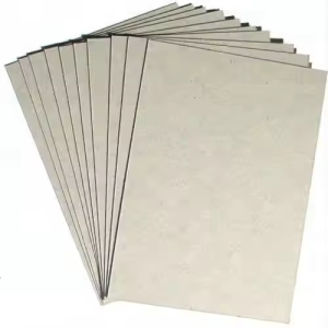 Quality 200gsm Gray Paperboard in A4 Size for Strong and Resilient Packaging for sale
