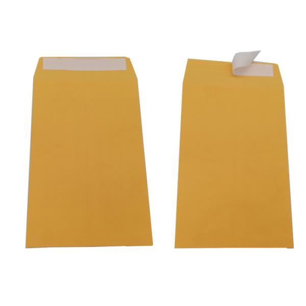 Quality Self Seal Flap 6x9 Inch Kraft Catalog Envelopes 28 pound Golden Brown for sale