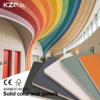 Quality Eco-Friendly Solid color wall panels Indoor Wall Decoration Bamboo Wood Wall for sale