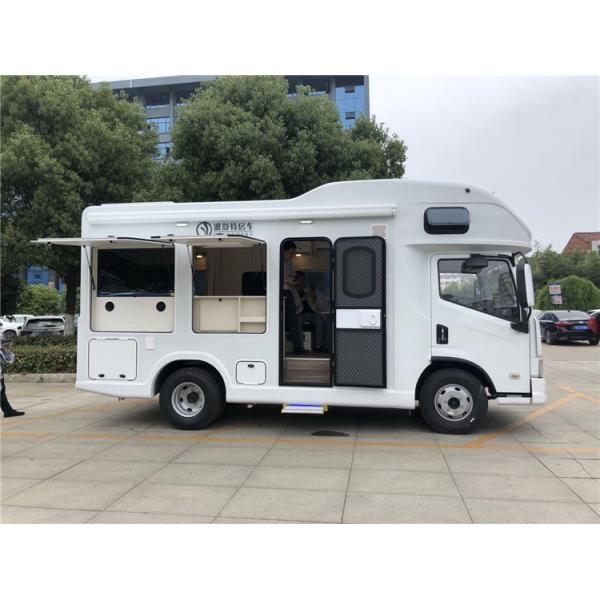Quality Yuejin Camper Van Caravan Automatic Transmission Outdoor Recreational Vehicle for sale