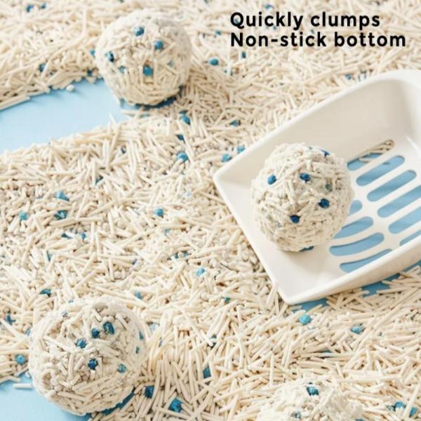 Quality Custom Tofu Bentonite Mixed Cat Litter Strong Deodorization Ultra Absorbency for sale