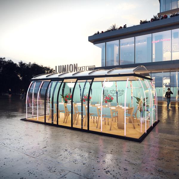 Quality Transparent PC Clear Globe Sound High Isolation Bubble Tent Ho for sale