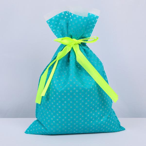 Quality Waterproof Non-Woven Drawstring Gift Bags 34x42cm Customizable for sale