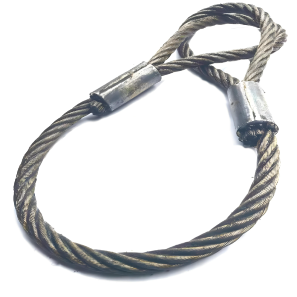 Quality 6X36WS-IWRC Core GSWR Galvanized Steel Wire Rope Lifting Sling with Thimble on Both Ends for sale