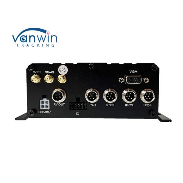 Quality 4G GPS WIFI 4CH 1080P HD Mobile NVR / MDVR For Law Enforcement Vehicle for sale