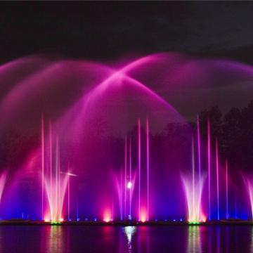 Quality DMX Control Modern Floating Fountain With Computer Programmer for sale
