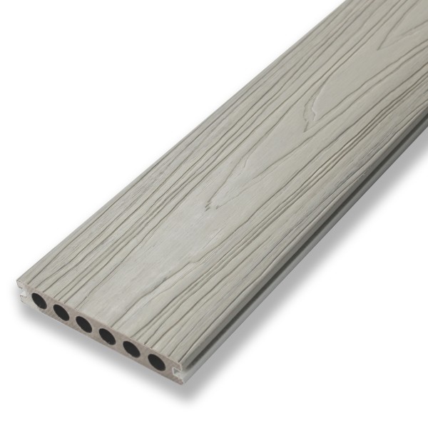Quality Glossy Surface 3D Embossed Waterproof Interlocking Composite Decking Floor Tiles for sale