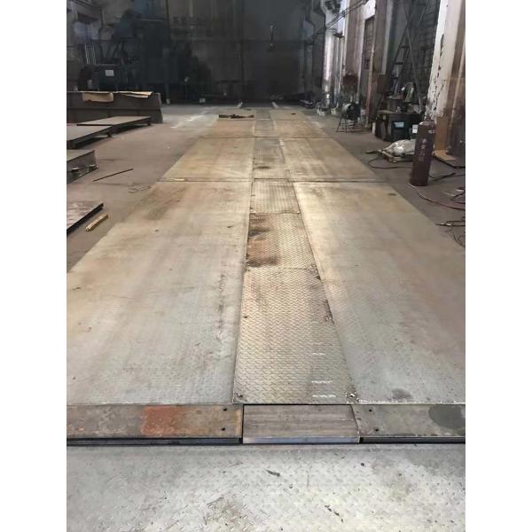 Quality Truck Weight Machine Multi Deck Weighbridge / Weighing Caravan On Weighbridge for sale