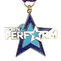 Quality Die Casting Star Shaped Medal with Lacquer Baked for sale