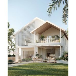 Quality Sustainable Light Gauge Steel Villa Prefabricated Modern Steel Structure Homes for sale