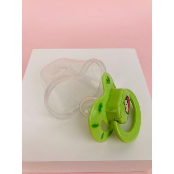 Quality BSCI ABS Liquid Silicone Baby Soother With Cover ' for sale