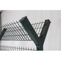 Quality ISO14001 Y Post 75*150mm Airport Security Fencing for sale