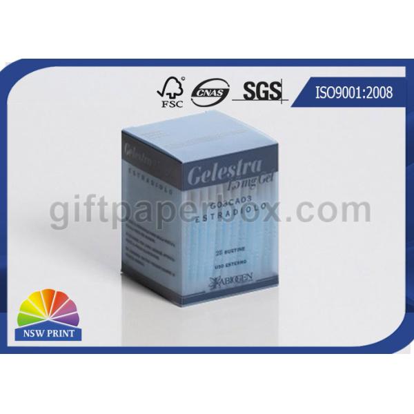 Quality Logo Printed Clear PET Box With Plastic Window , Clear Plastic Box UV Coating for sale