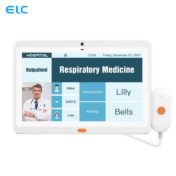 Quality Medical SOS Call Handle Touch Screen Android Tablet POE IPS panel for sale