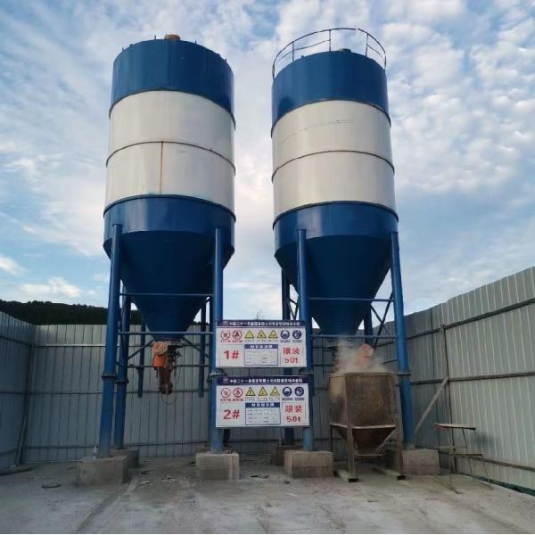 Quality New 50T-120T Cement Storage Tank Full Automatic Vertical Cement Silo for sale