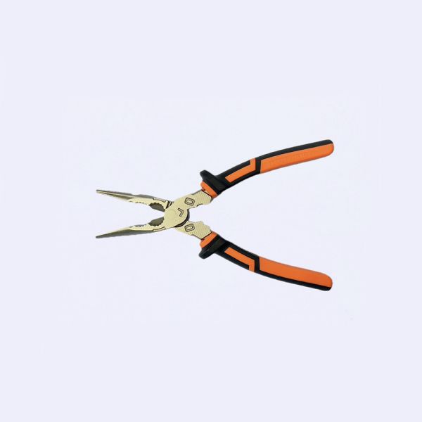 Quality 172mm Long Nose Pliers C1055 60CrV Wire Twisting Pliers Heavy Duty for sale