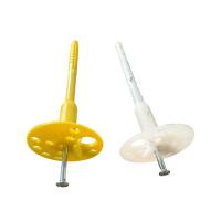 Quality 50mm PE/PP Plastic Insulation Fastener With Corrosion Heat And Weather for sale