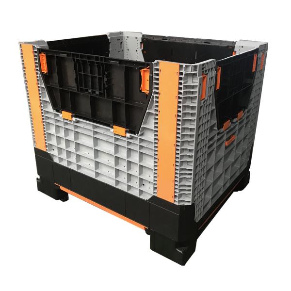 Quality Cheap pallet box Large Stackable auto parts Plastic pallet box collapsible for sale