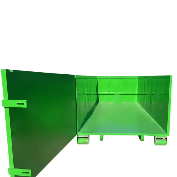 Quality Multi Purpose Hook Lift Skip Bin Fireproof Weatherproof EU Waste Directive for sale