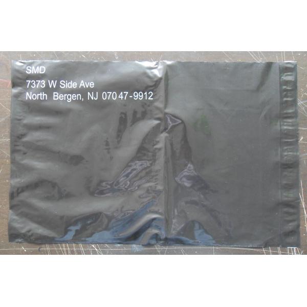 Quality Black Large Self Adhesive Plastic Bags for Shipping Clothes for sale