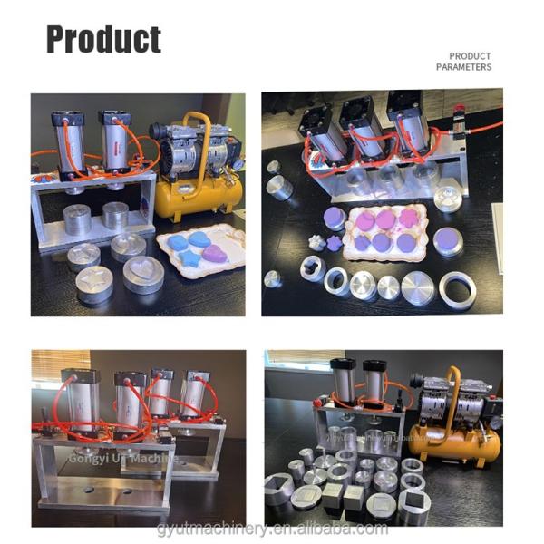 Quality Bath Bomb Salt Compress Machine for Making Fizzy Bubble Rainbow Kids Bath Bombs for sale