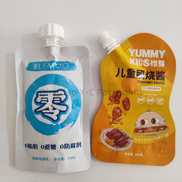 Quality Customized Shaped Packaging Bag Die Cut Handle Glossy Matte Food Packaging Moisture Proof for sale