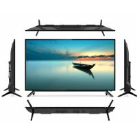 Quality 4K Frameless 50 Inch Smart TV Tempered Glass Hospitality TV Customizable for sale