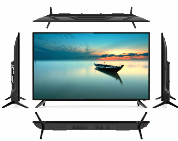 Quality 4K Frameless 50 Inch Smart TV Tempered Glass Hospitality TV Customizable for sale