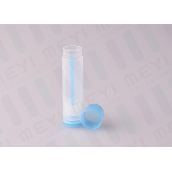 Quality 5g Round Cute Colorful Clear Lip Balm Containers With Custom Logo Printing for sale