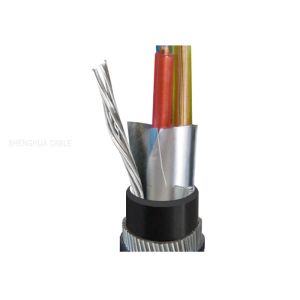 Quality PE Insulated Al Foil Plastic Screen Shielded Instrument Cable Stranded Copper for sale