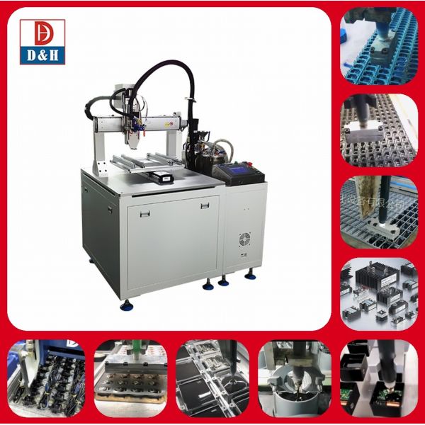 Quality Static/Dynamic Mixing Method Potting Machine for Advanced Electronic Parts for sale