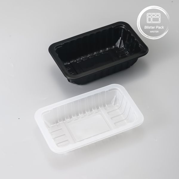 Quality Customized PP Food Vacuum Formed Packaging Trays Disposable Plastic Serving Trays With Logo for sale