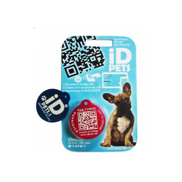 Quality QR Code RFID Dog Tag NFC For Pet Anti Lost 213 Epoxy Waterproof for sale
