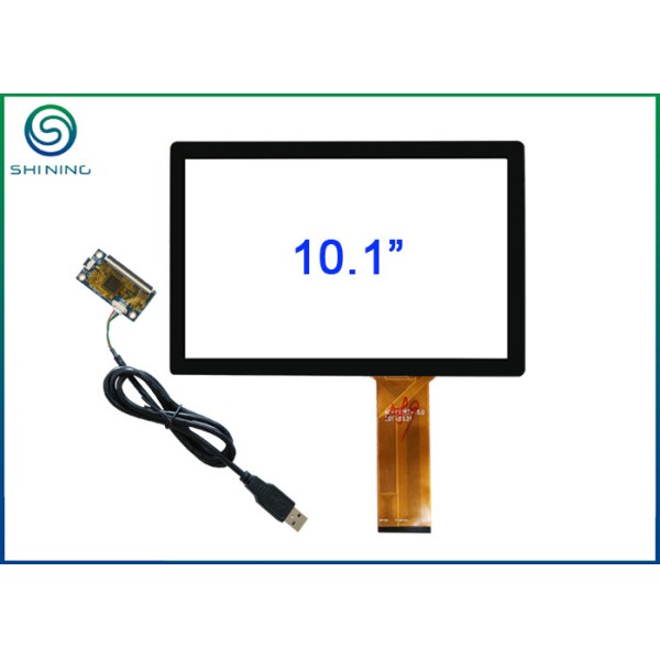 Quality USB 2.0 16:10 Capacitance Industrial Touch Screen Panel PCAP 10.1 Inch for sale