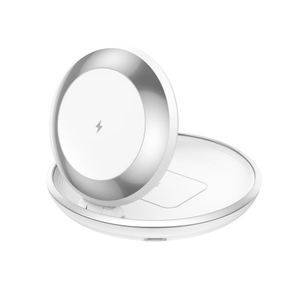 Quality Magnetic 3 In 1 Wireless Charging Station 118*118*27.8mm With Qi Function for sale
