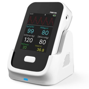 Quality Bluetooth Multi Parameters Handheld ECG,NIBP,Spo2 Vital Signs Monitor For ICU for sale